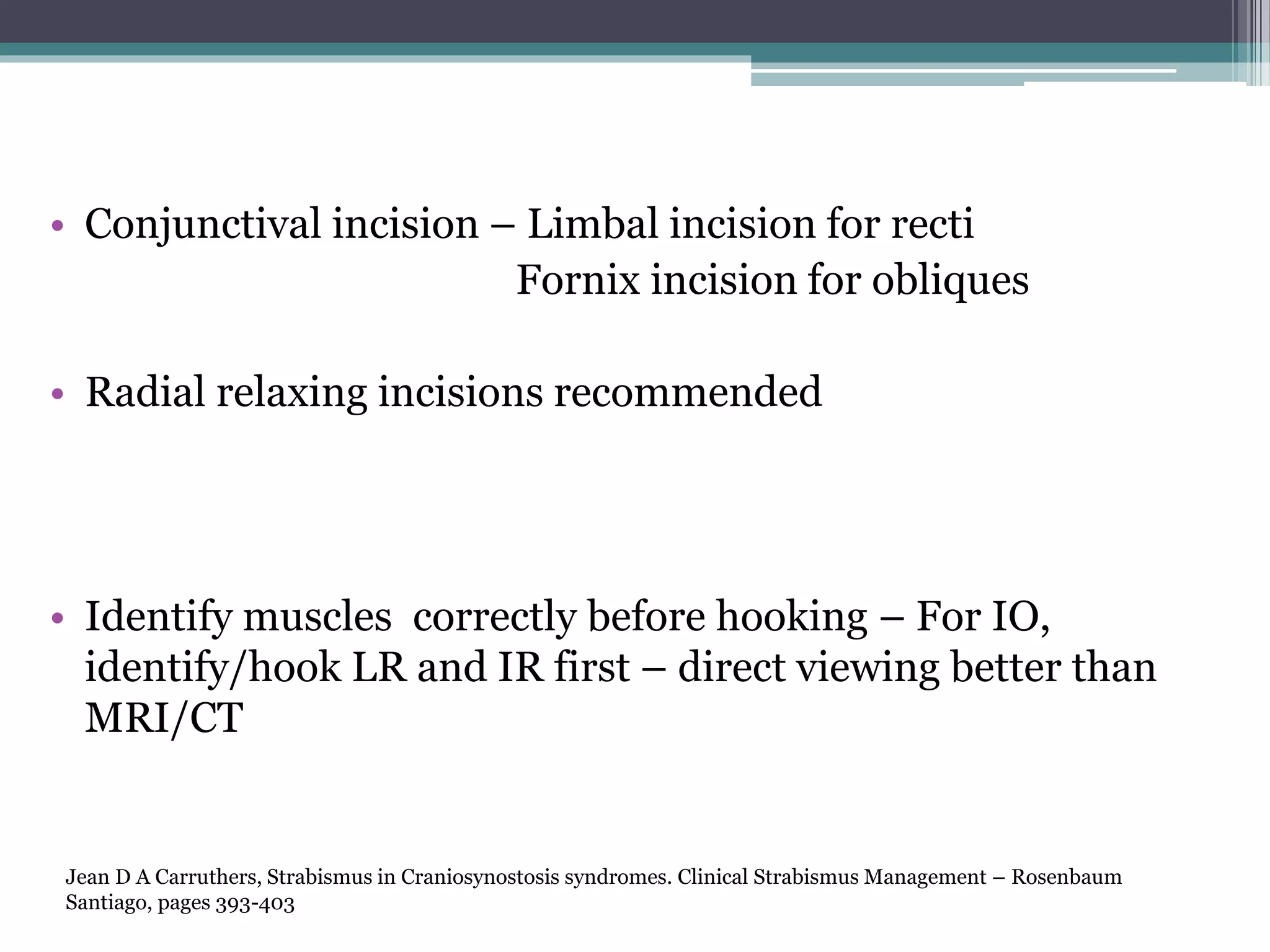 Craniosynostosis and strabismus | PPTX