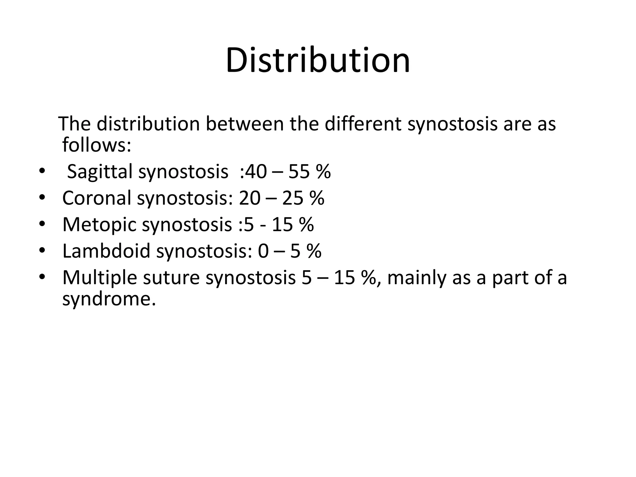 Craniosynostosis | PPTX