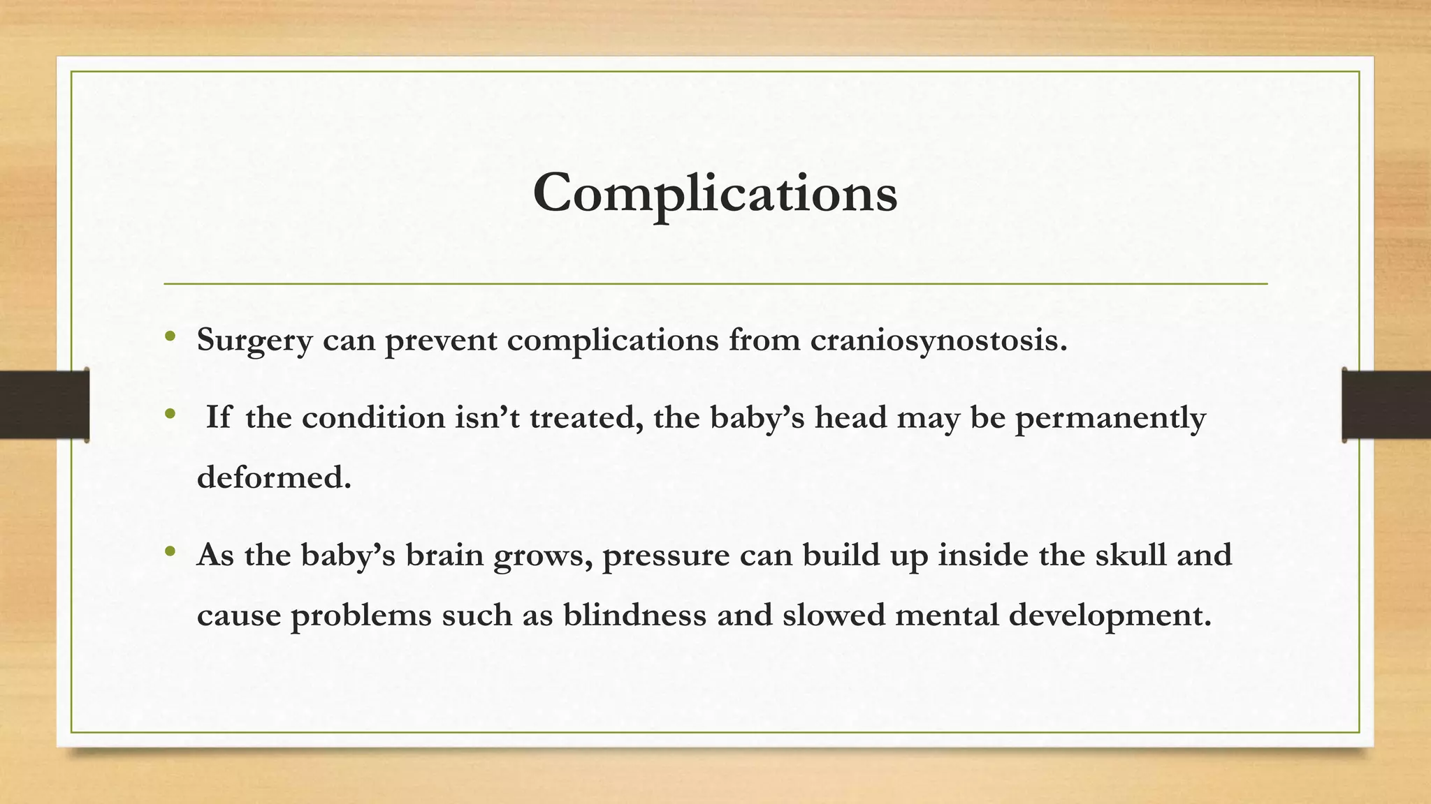 Craniosynotosis | PPTX