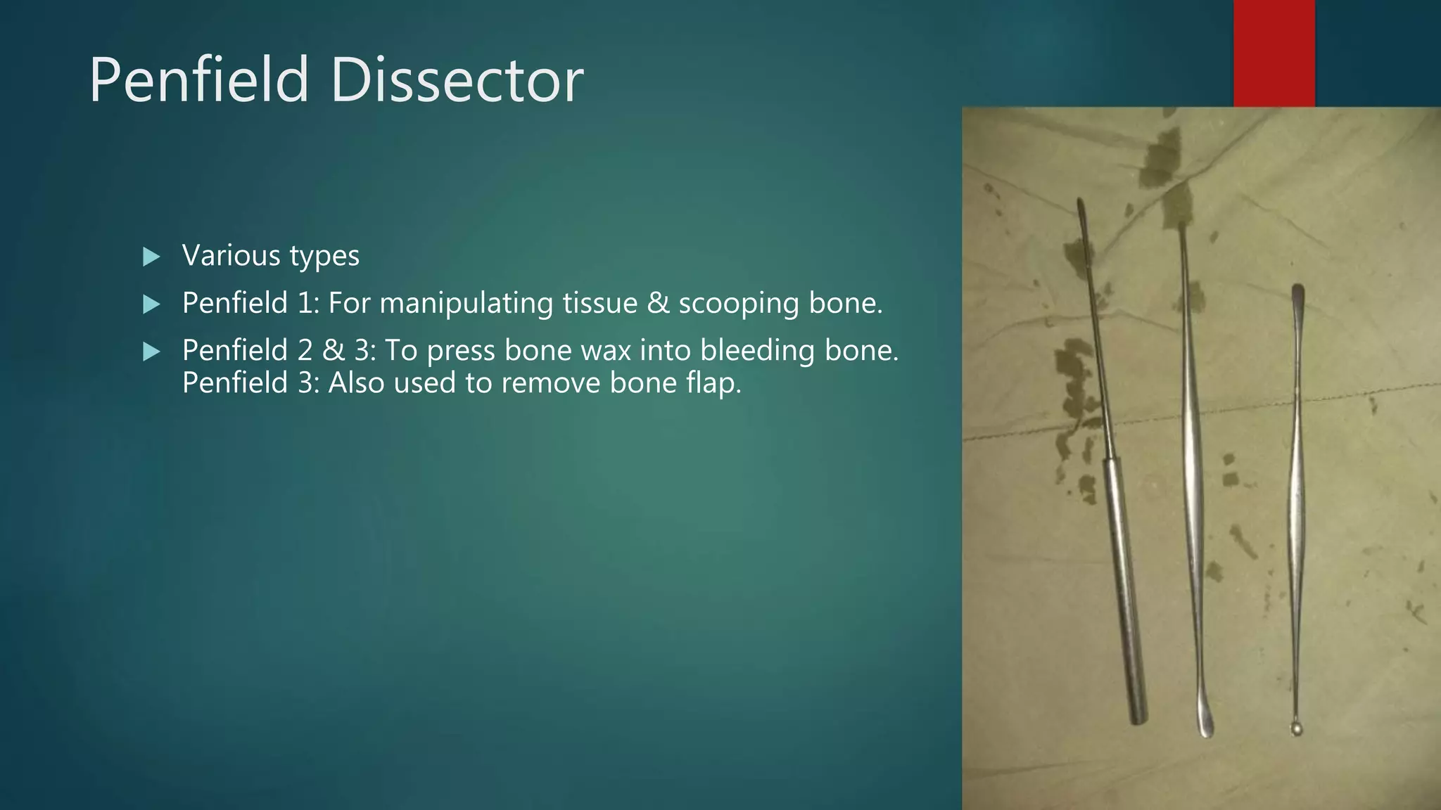 Operative instruments in Craniotomy | PPTX