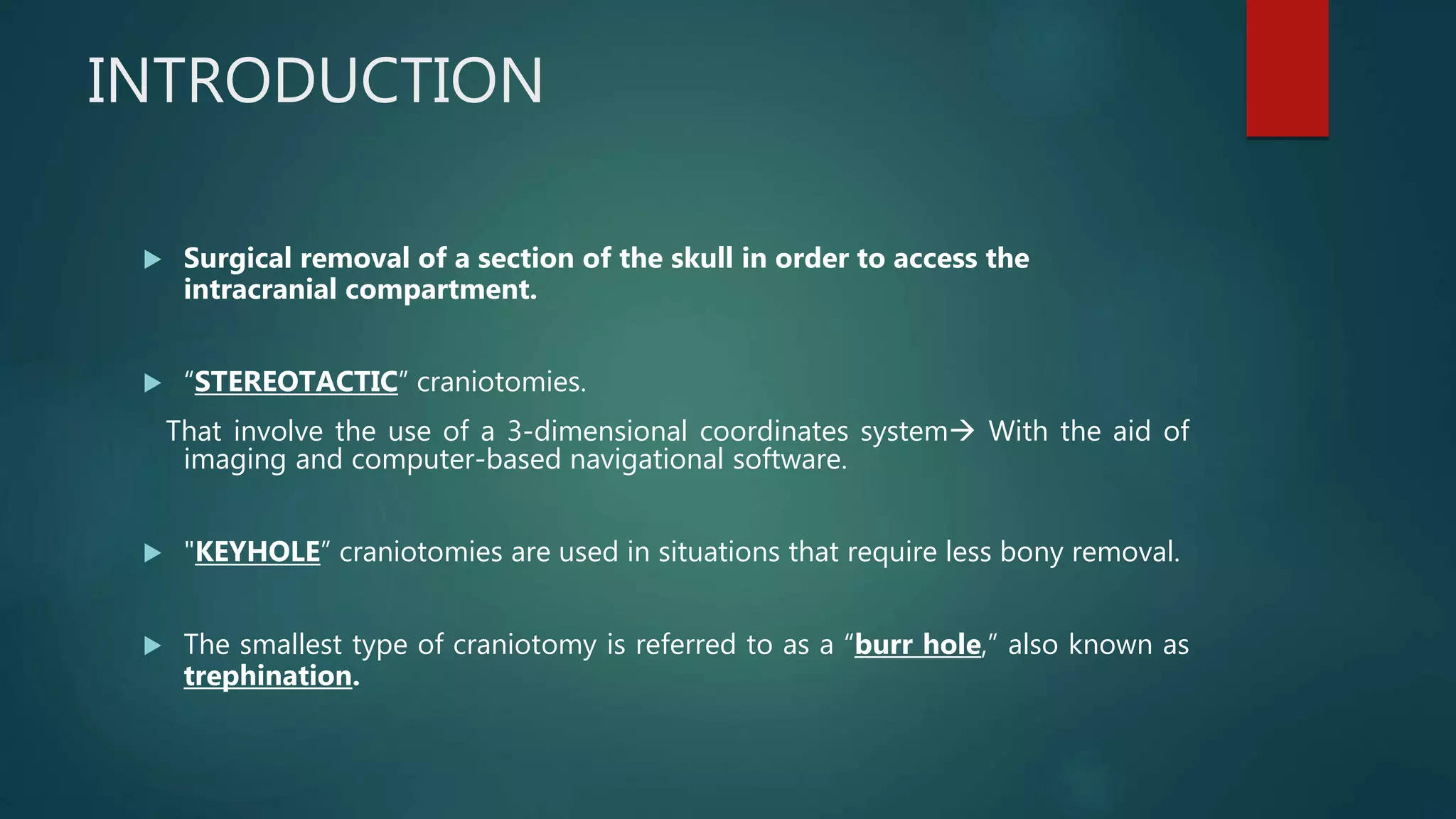 Operative instruments in Craniotomy | PPTX