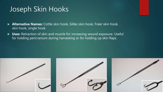 Operative instruments in Craniotomy | PPTX