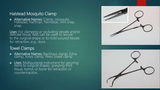 Operative instruments in Craniotomy | PPTX