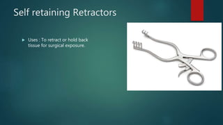 Operative instruments in Craniotomy | PPTX