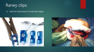 Operative instruments in Craniotomy | PPTX