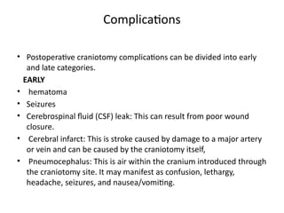 CRANIOTOMY and its nursing care management .pptx