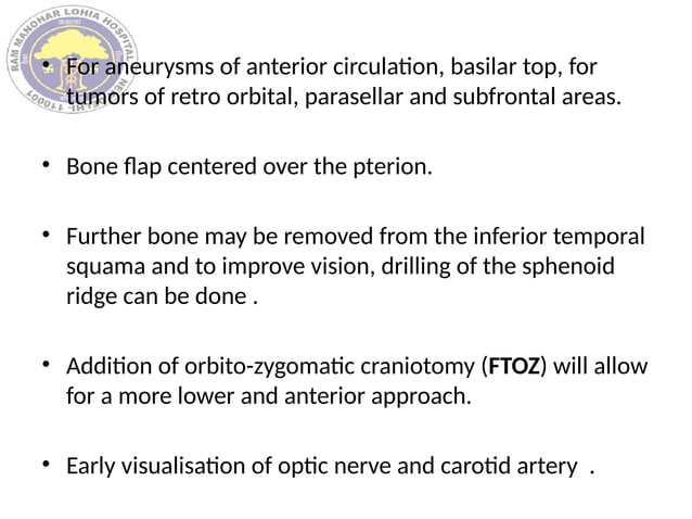 CRANIOTOMY FLAPS ,INCISION AND CLOSURE.pptx | Death, Injury, or ...