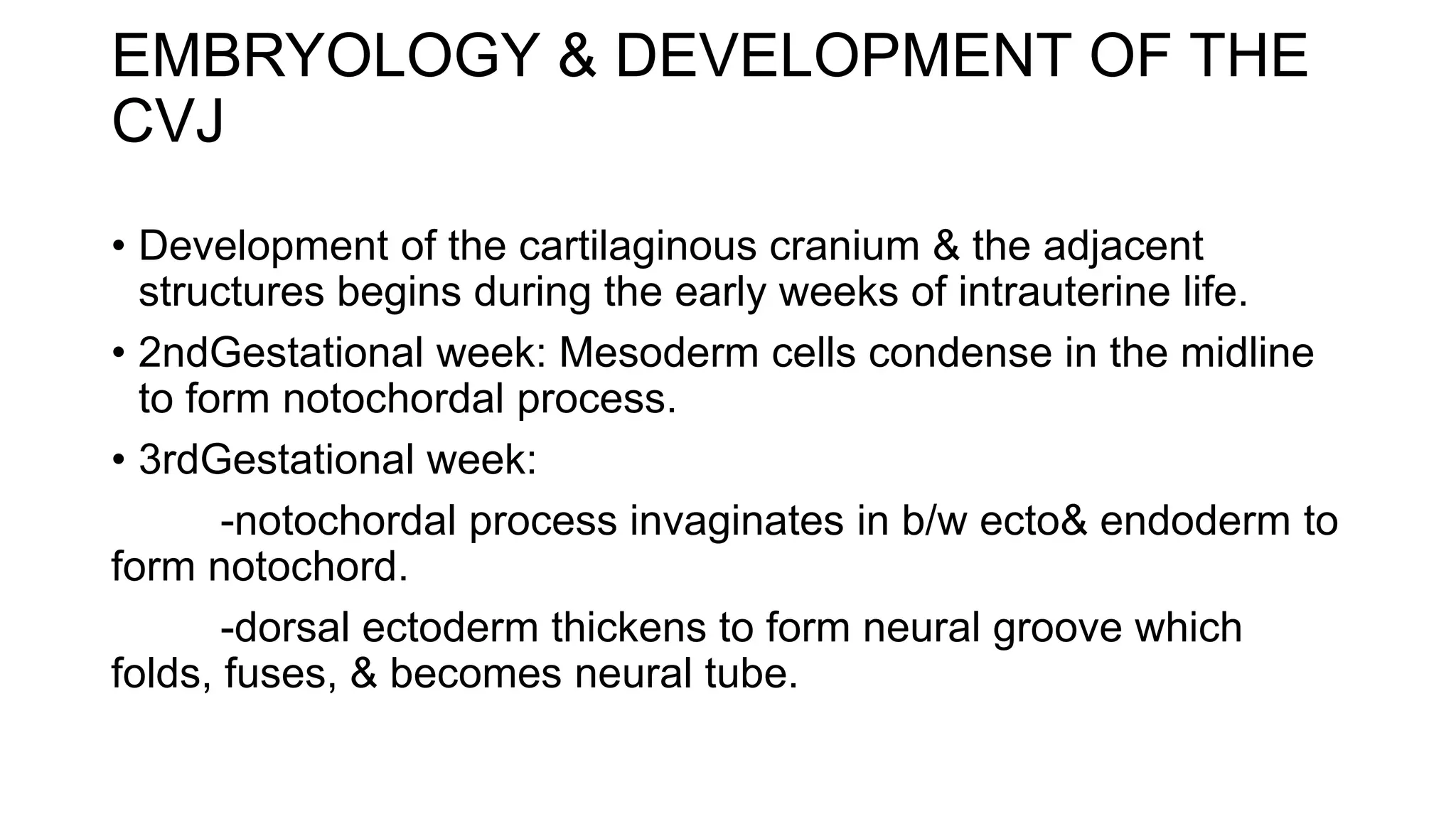 Craniovertebral JUNCTION ANOMALIES | PPTX