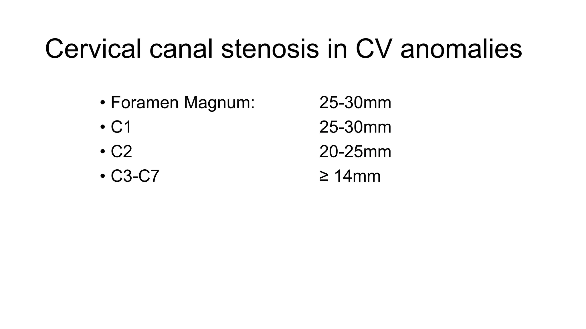Craniovertebral JUNCTION ANOMALIES | PPTX