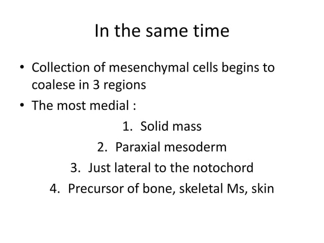 Craniovertebral junction cvj embryology | PPTX