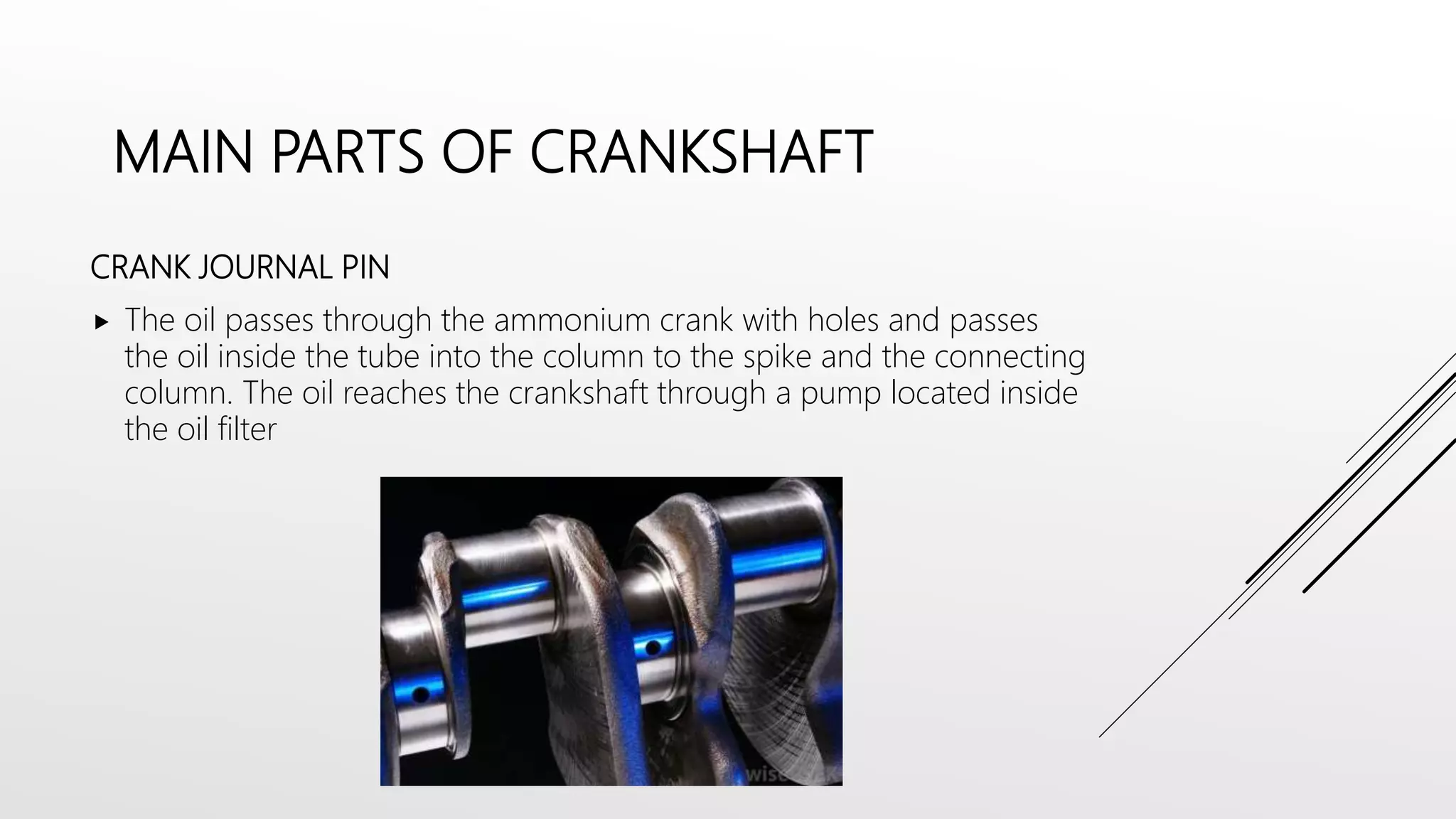Crankshaft Manufacturing Process sequence | PPSX