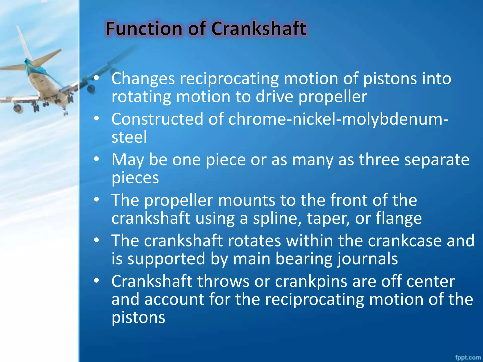 Crankshaft slide | PPTX