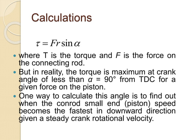 Crank Sliding Link Cylinder Mechanism | PPT
