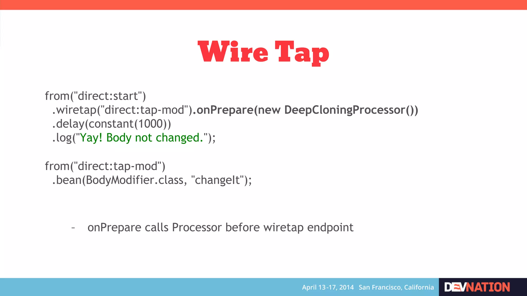 Cooking with Apache Camel: Tips and Tricks - DevNation 2014