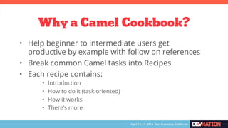 Cooking with Apache Camel: Tips and Tricks - DevNation 2014 | PPT