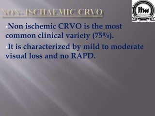 CRAO AND CRVO | PPTX