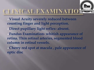 CRAO AND CRVO | PPTX