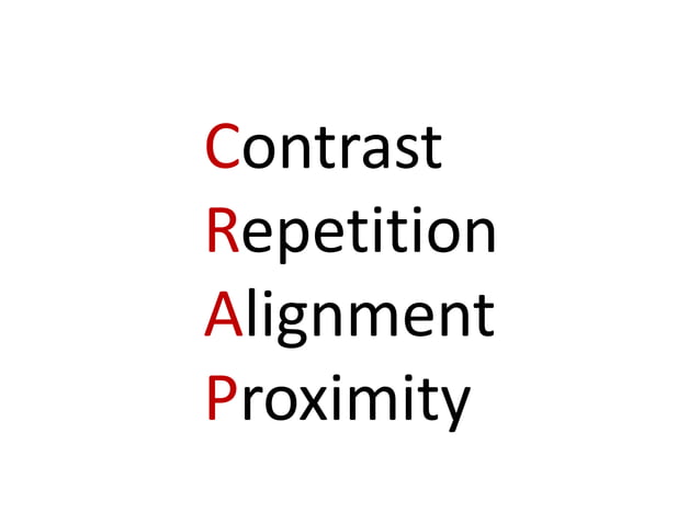 Crap principles of-design_for_learning | PPT