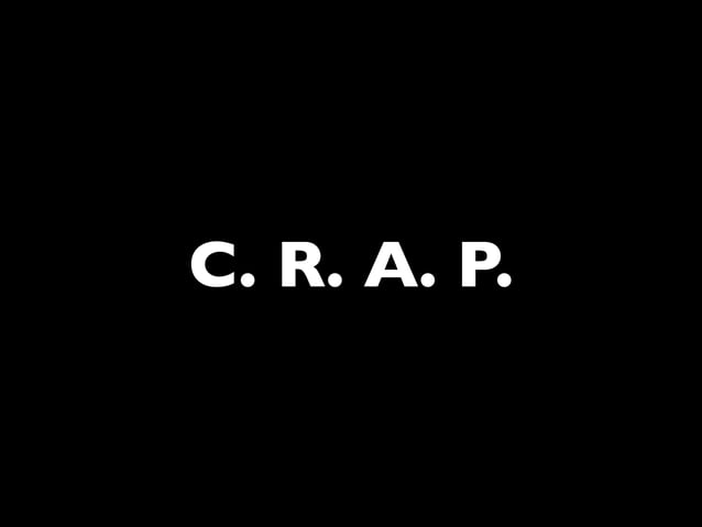 Crap Design May 2021 | PDF