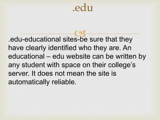 CRAP Test for website credibility | PPT