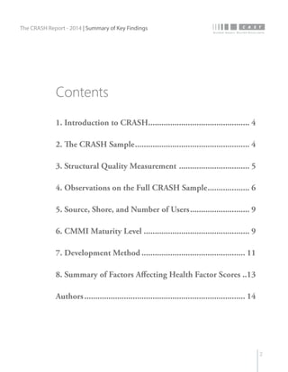 CRASH Report 2014 | PDF