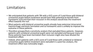 CRASH 3 trial - A Critical care review and appraisal | PDF