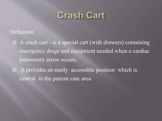 Crash cart | PPTX