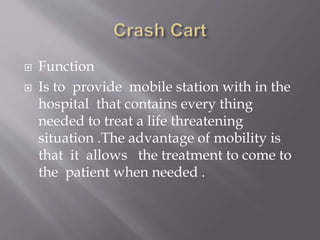 Crash cart | PPTX