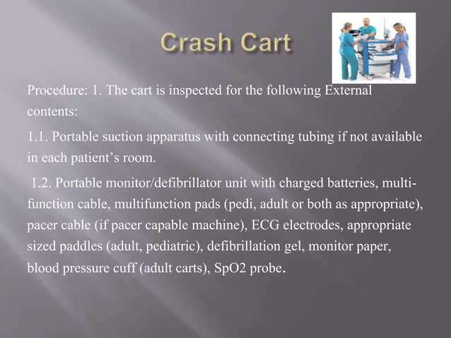 Crash cart | PPTX