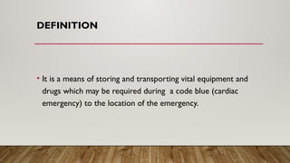 Comprehensive Crash Cart Management for Emergency Preparedness in ...