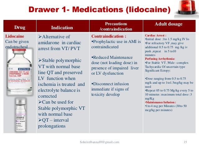 Crash cart overview part 1 https://www.youtube.com/watch?v=6MeHlKVc7fE