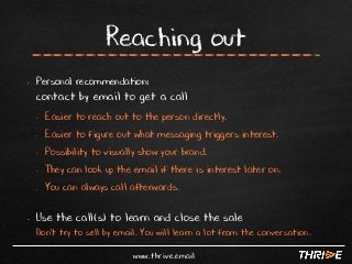 Sales for Startups - Crash course