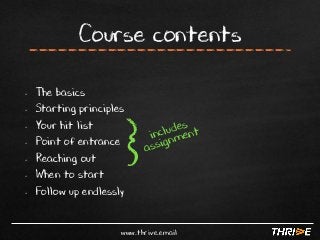 Sales for Startups - Crash course