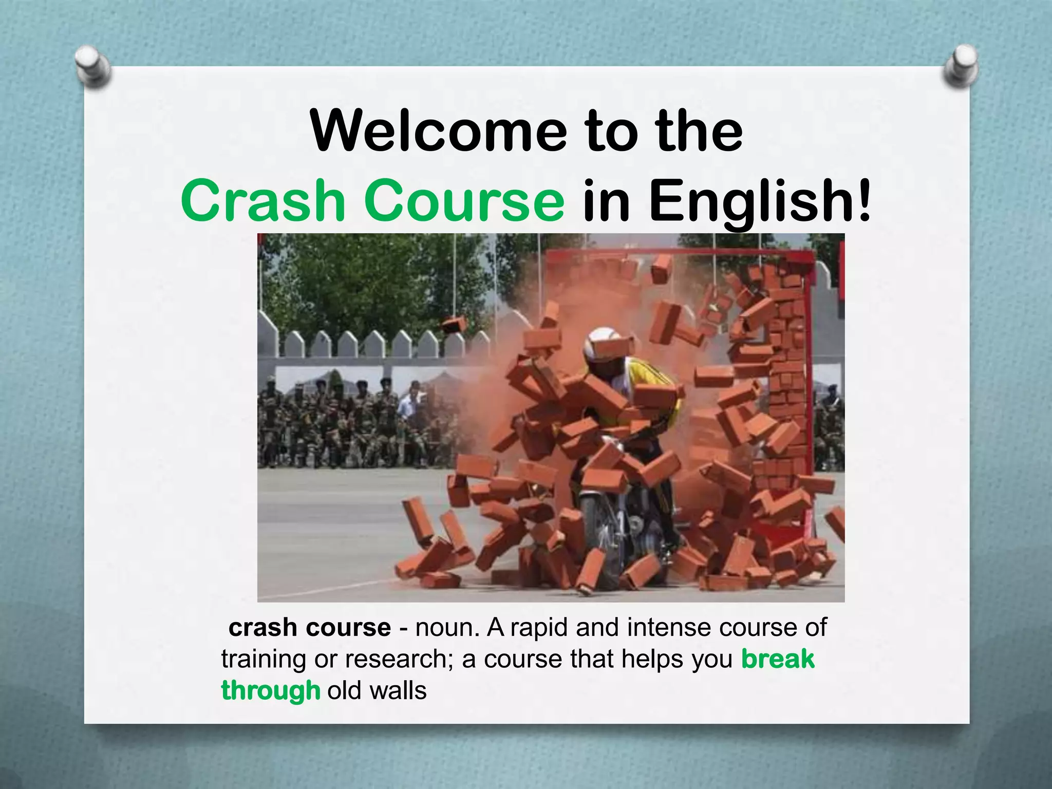 Crash course how english works wiz iq1 | PPTX