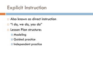 Crash course in instruction | PPT