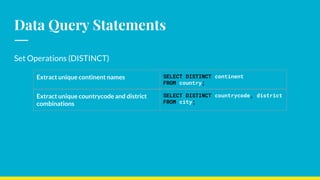 Crash course in sql | PPT
