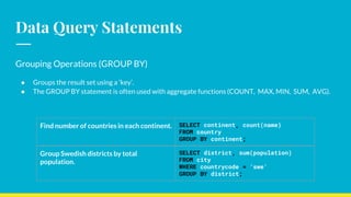 Crash course in sql | PPT