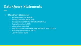 Crash course in sql | PPT