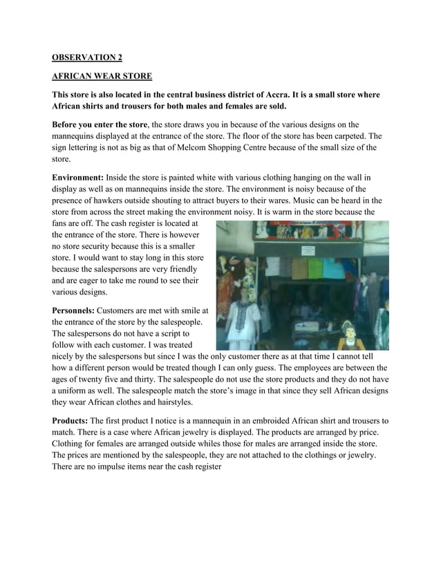 Crash course on creativity assignment | PDF | Retail Industry | Industries