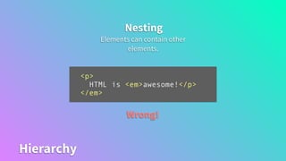 Crash Course Web - HTML Presentation | PPT