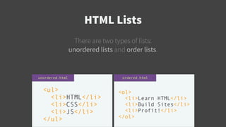 Crash Course Web - HTML Presentation | PPT