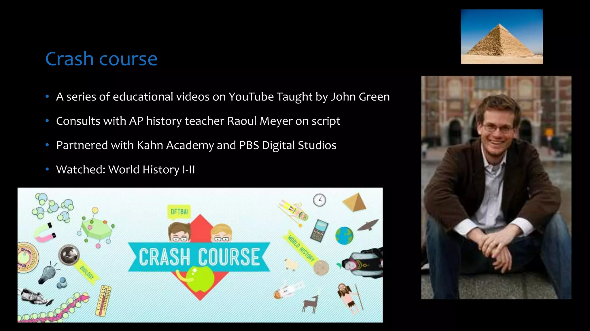 Crash course world history | PPT