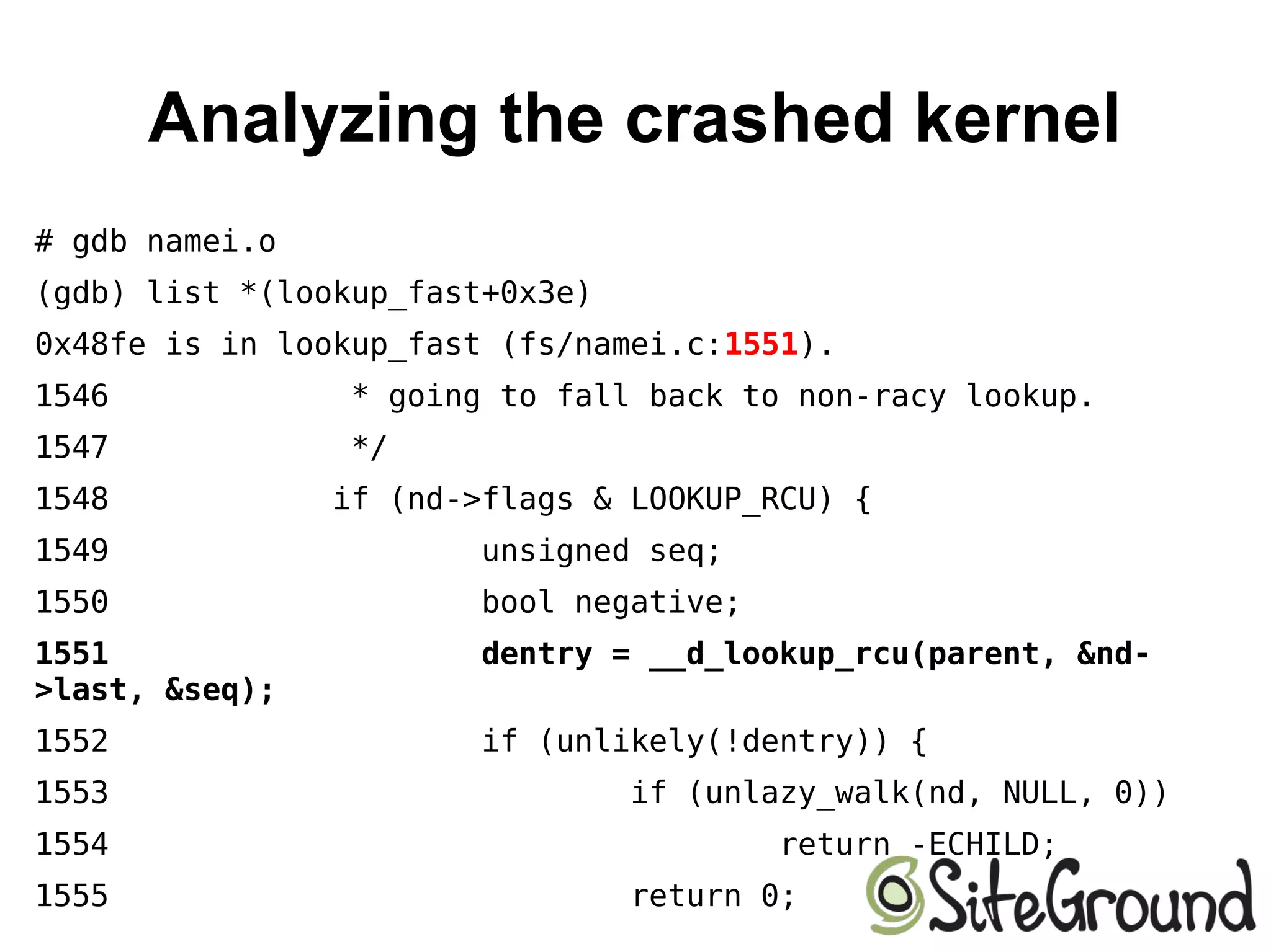 Linux Kernel Crashdump | ODP | Operating Systems | Computer Software and Applications