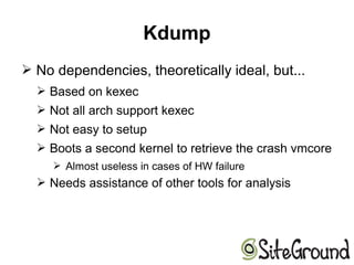 Linux Kernel Crashdump | ODP | Operating Systems | Computer Software and Applications
