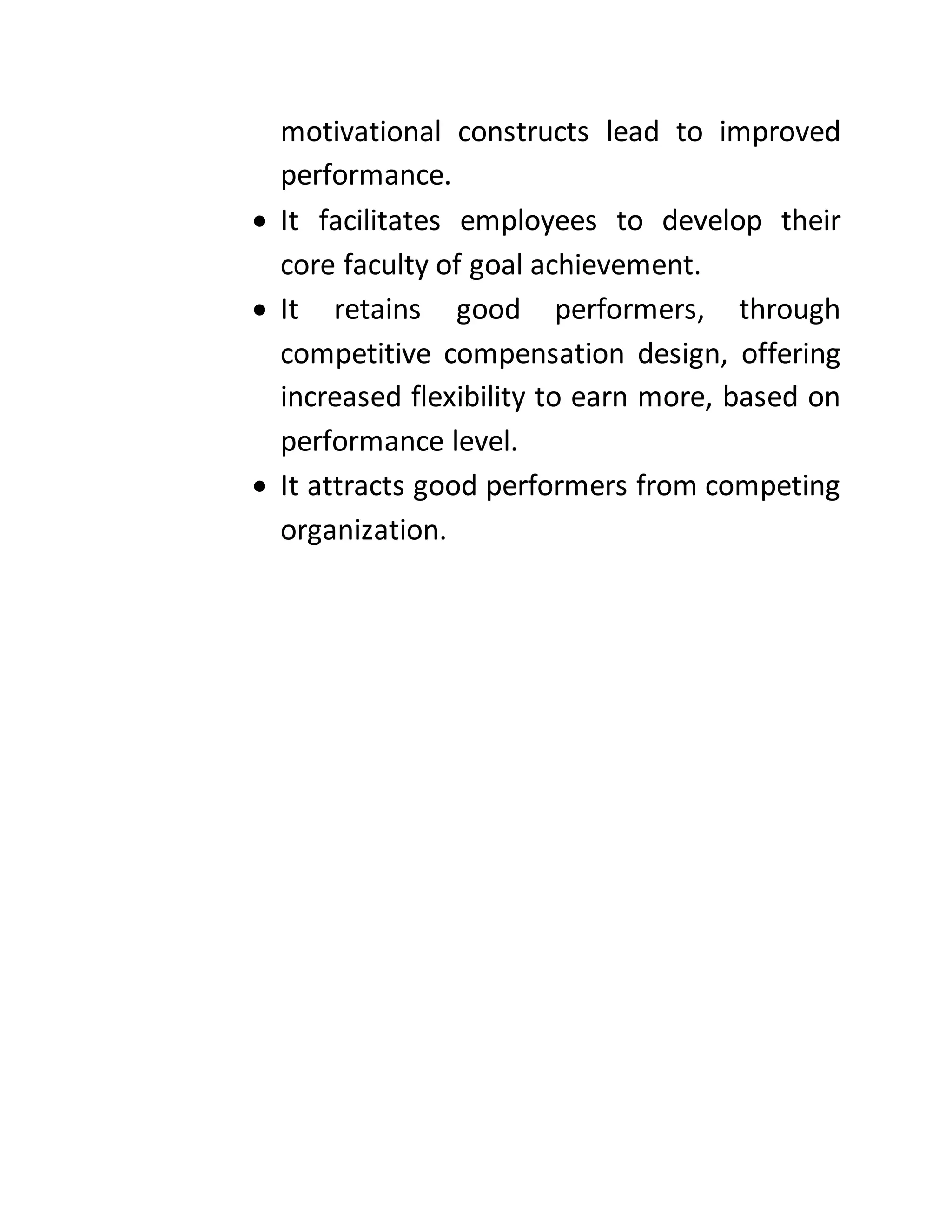 Performance – linked compensation | DOCX