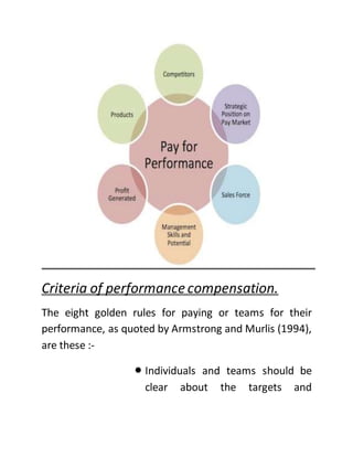 Performance – linked compensation | DOCX