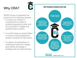 Grade your college-readiness initiatives using CRA college readiness ...