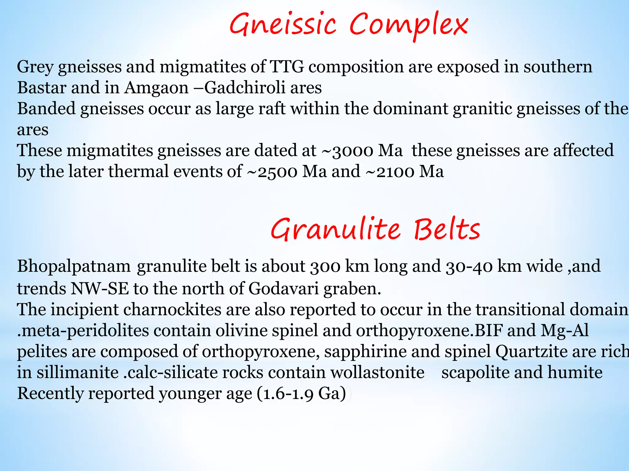 Cratons of india | PPTX
