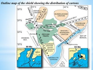Cratons of india | PPTX