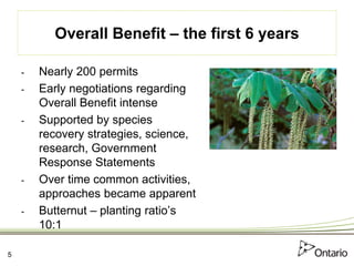 Biodiversity Offsets and Ontario’s Endangered Species Act: We built it ...